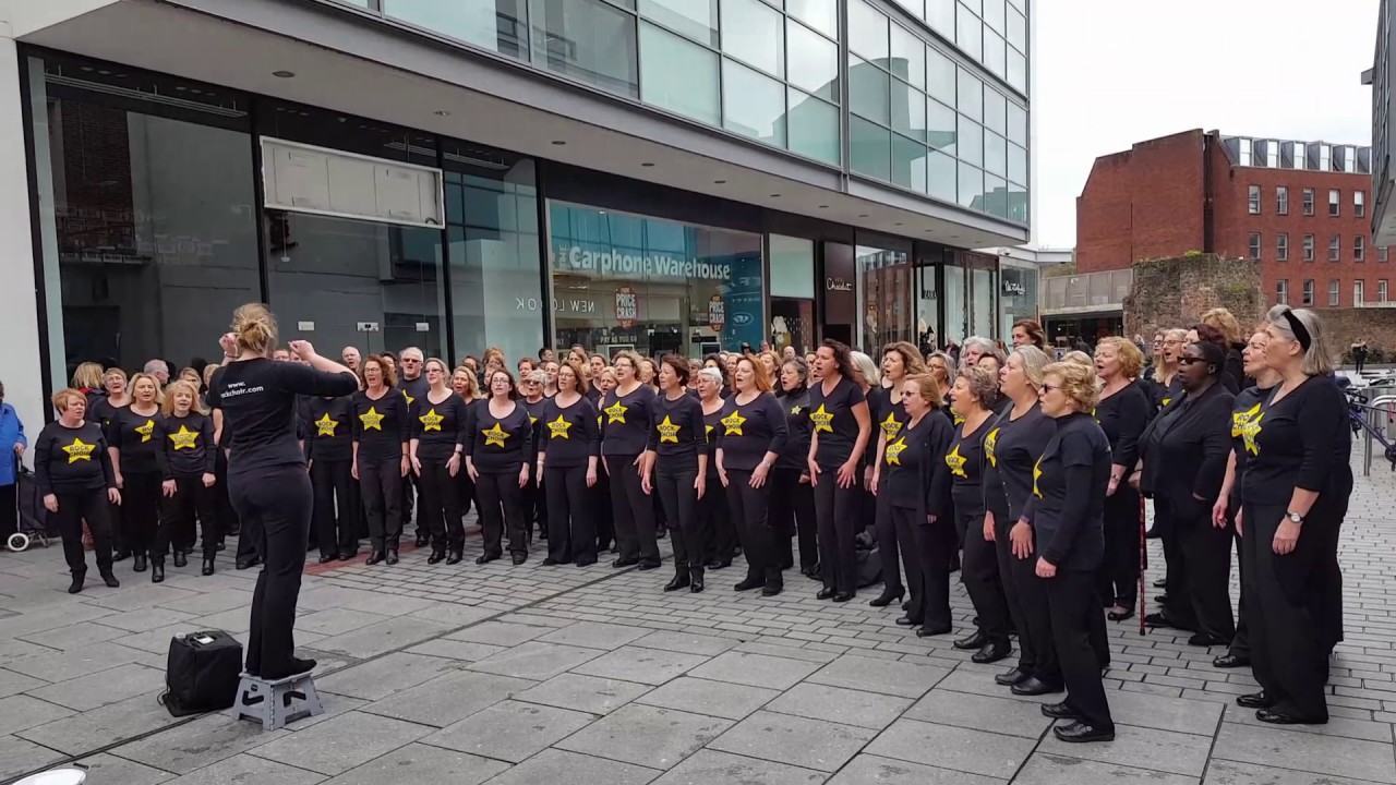 Exeter Rock Choir - Halo - YouTube