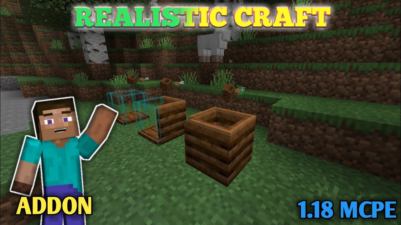 Realistic Craft Addon For Minecraft 1.18 | Realistic Craft Mod For Mcpe ...