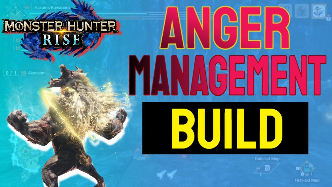 Monster Hunter Rise - Anger Management Build with HUGE Attack Buff ...