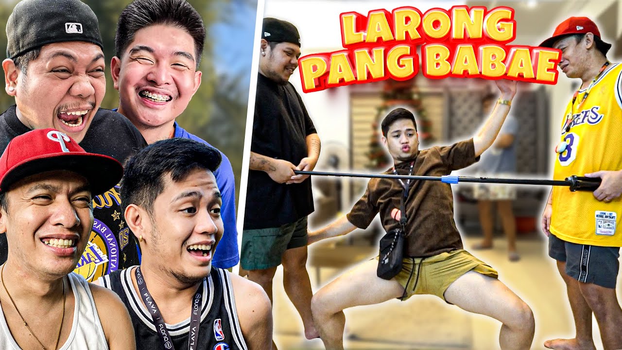 LARONG PANG BABAE challenge with BG - YouTube