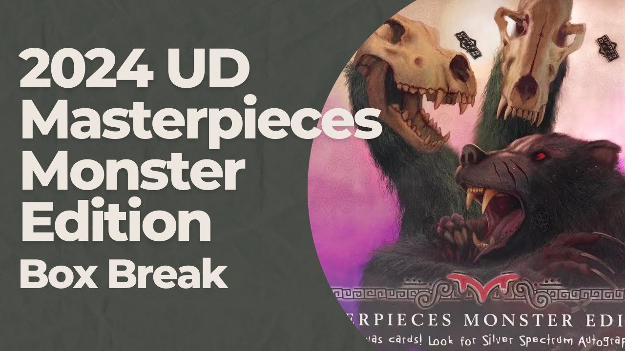 2024 Skybox Masterpieces Monster Edition Trading Cards Box Break Daniel ...