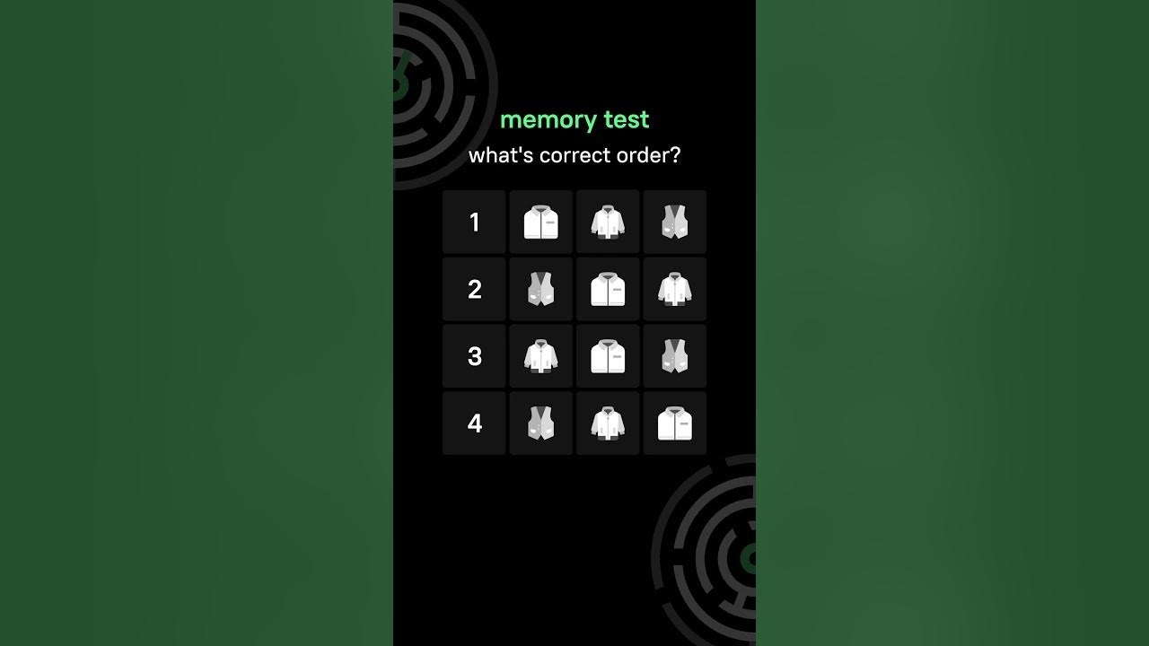 Check your memory in 5 seconds – write your answer in 💬 - YouTube