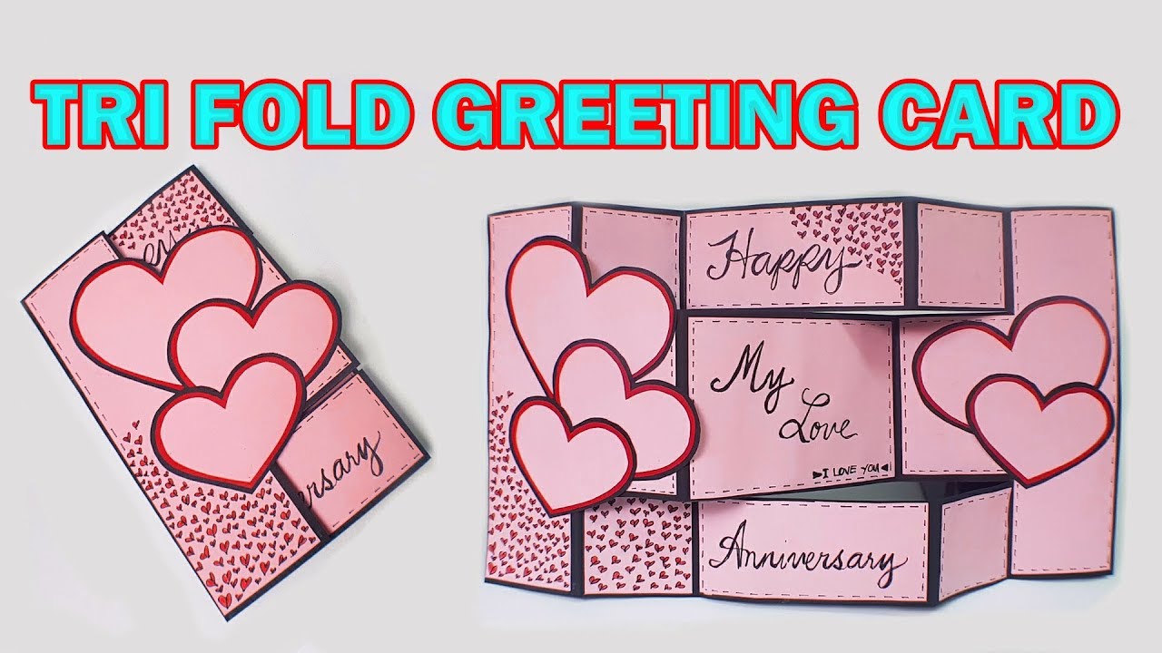 How To Make TRI Fold Greeting Card For Any Occasions YouTube how-to-make-tri-fold-greeting-card-for-any-occasions-youtube