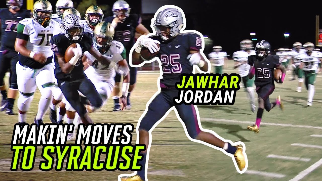 Jawhar Jordan OFFICIAL Senior Highlights! INSANE Lowkey RUNNING BACK 🔥 ...