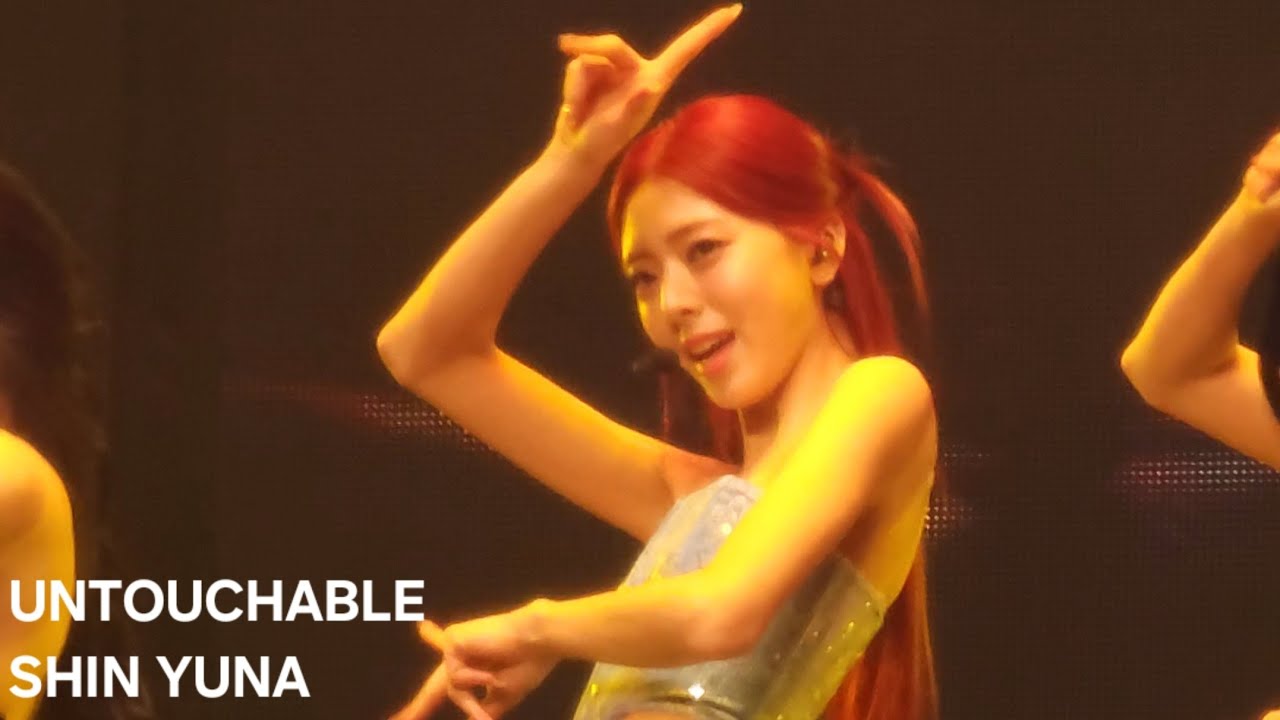 [4K] ITZY 'UNTOUCHABLE' 신유나 SHIN YUNA FANCAM @ 2ND WORLD TOUR 'BORN TO ...