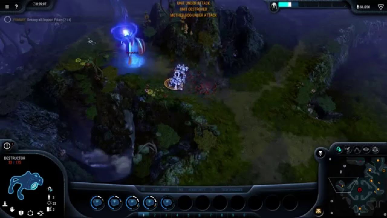 Wayward Plays... Grey Goo Descent of the Shroud Bonus Mission - YouTube