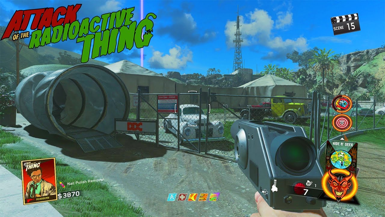 ATTACK OF THE RADIOACTIVE THING - FULL EASTER EGG GAMEPLAY WALKTHROUGH ...