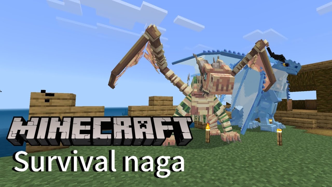 Petualangan mencari Naga Baru di Minecraft Survival naga - YouTube