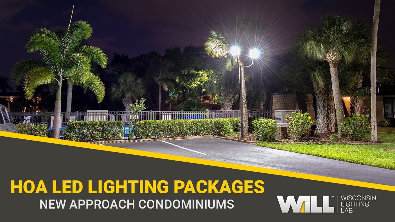 Customized HOA LED Lighting Packages | New Approach Condominiums - YouTube