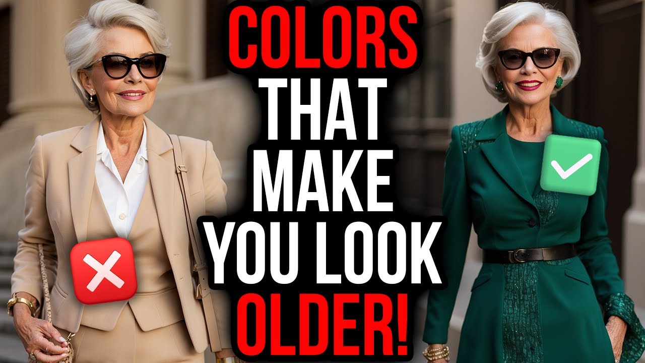 STOP Wearing These AGING Colors After 50 (And What To Wear Instead ...