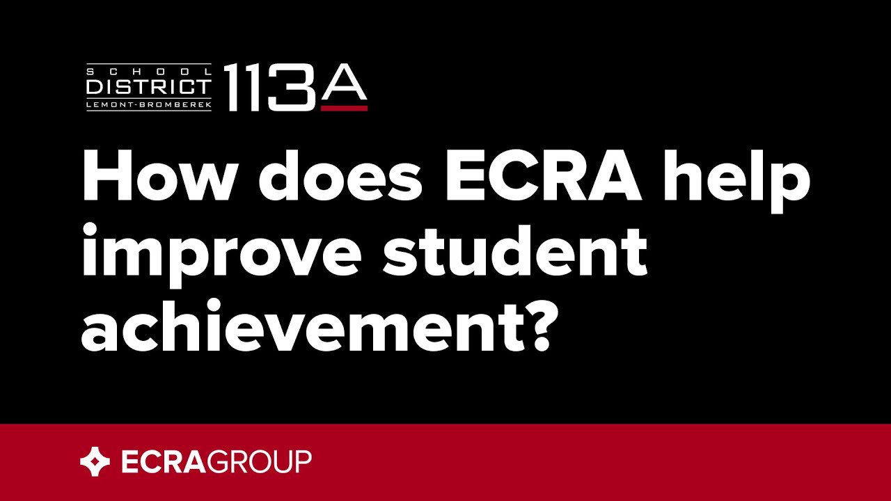 How does ECRA help improve student achievement? - YouTube