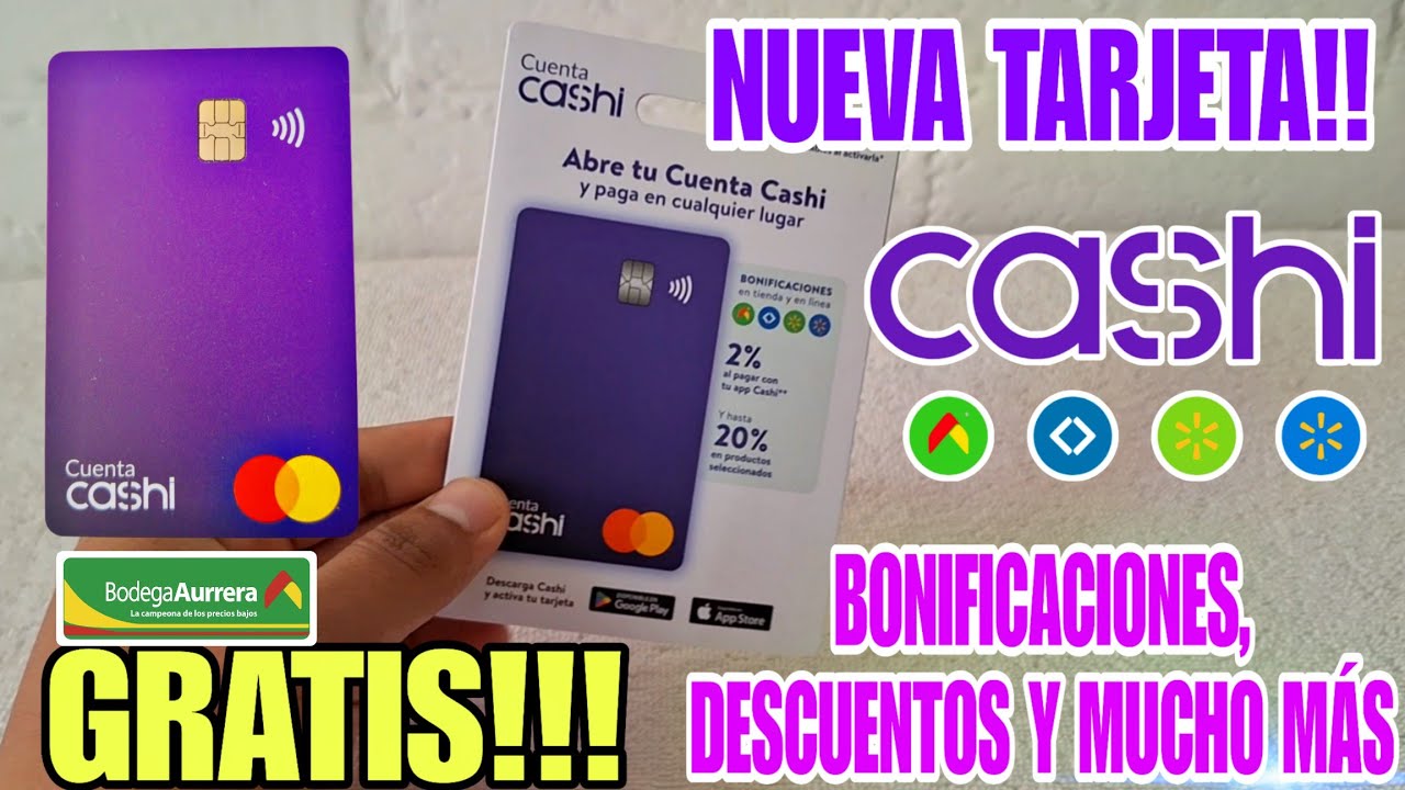 Nueva TARJETA DE DÉBITO CASHI CON MILES DE DESCUENTOS: Tiembla NU ...