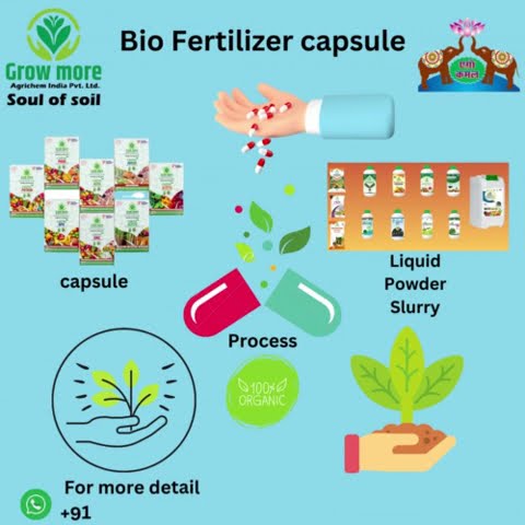 Bio Fertilizer capsule - YouTube