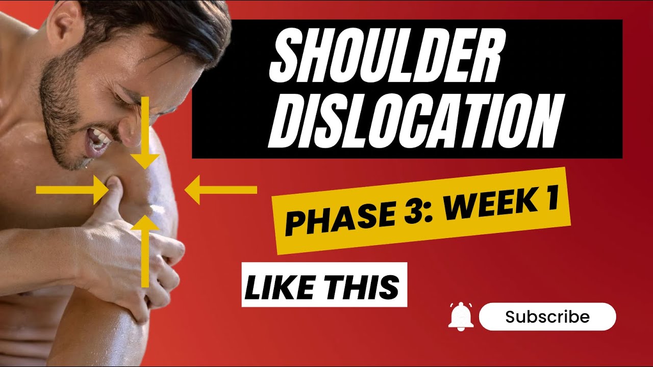 Rehab Your Dislocated Shoulder – Phase 3 Exercises for Athletes - YouTube
