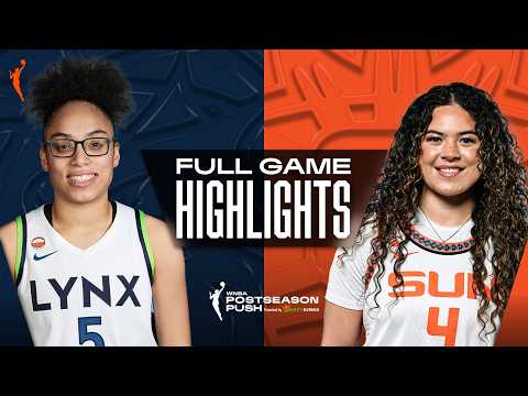 Minnesota Lynx vs. Connecticut Sun | FULL GAME HIGHLIGHTS | September 20, 2026