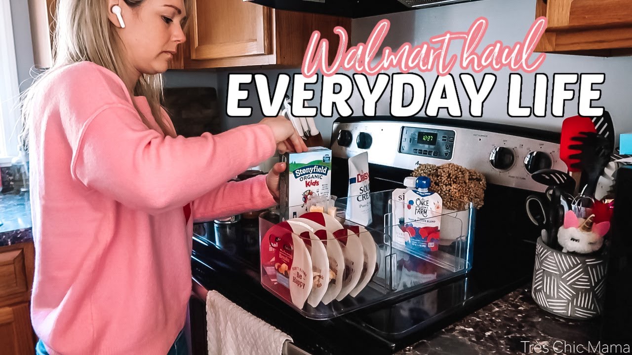 EVERYDAY LIFE VLOG| WALMART GROCERY HAUL| Tres Chic Mama - YouTube