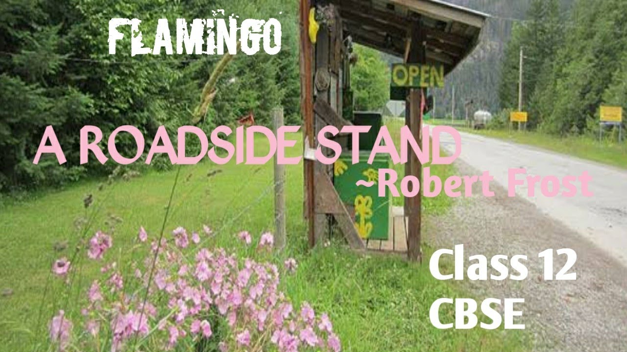 A roadside stand..Poetry 5.. Flamingo.. Class 12 CBSE English - YouTube