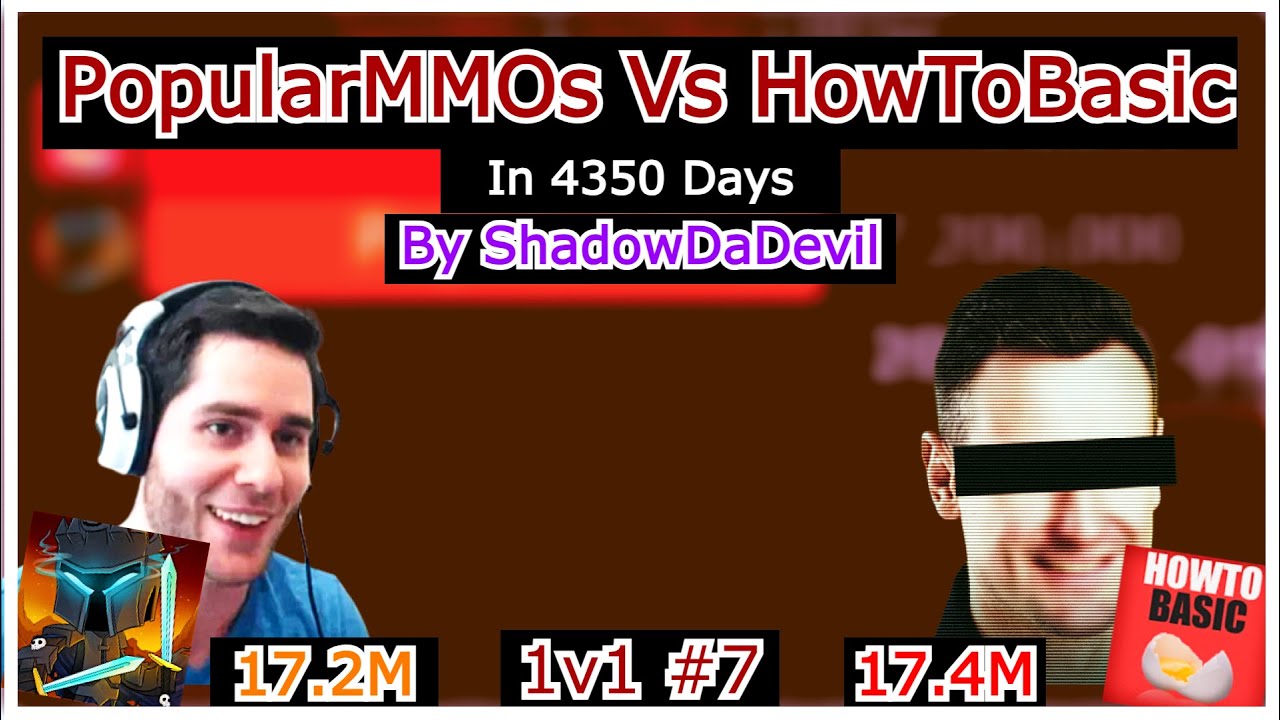 PopularMMOs Vs HowToBasic: 1v1 #7 - YouTube