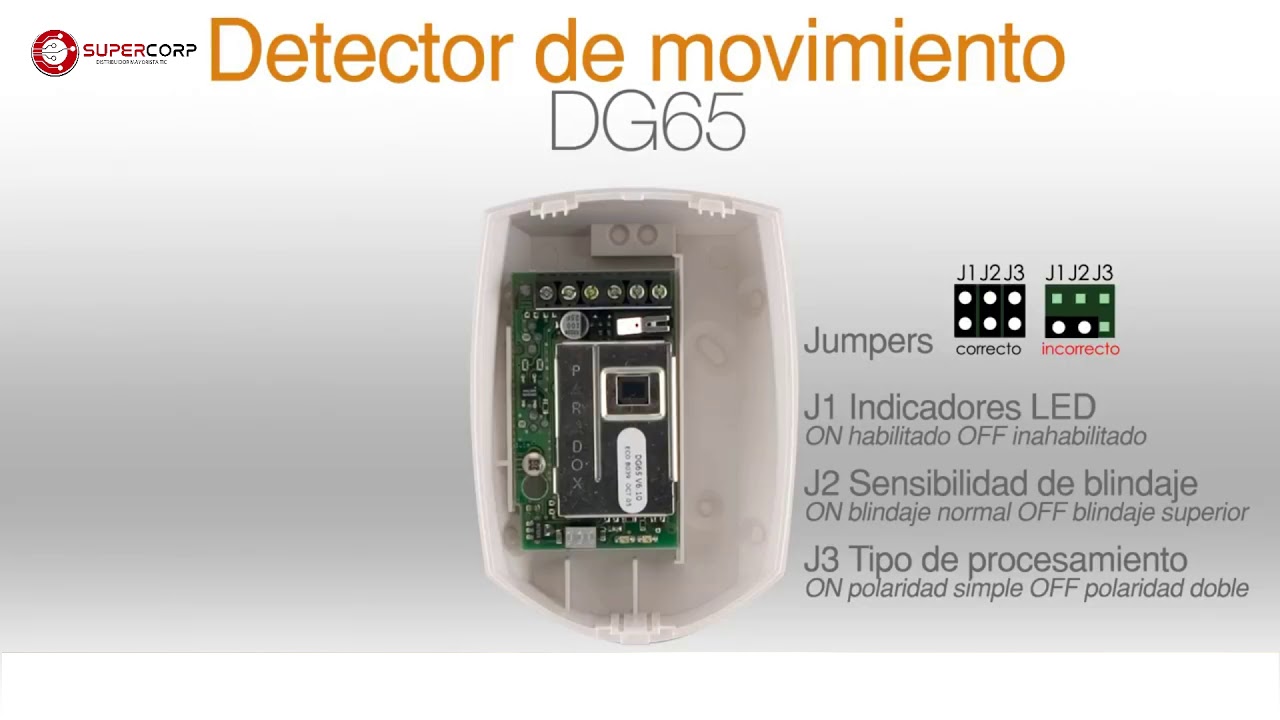 ALARMA CONTRA ROBO DG85 - SUPERCORP PERU - YouTube