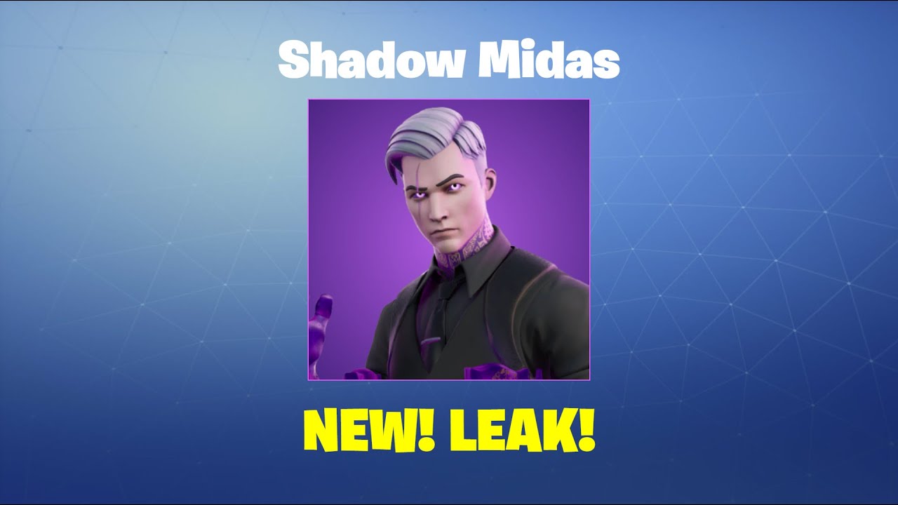 Shadow Midas | Leak | Fortnite Outfit/Skin - YouTube