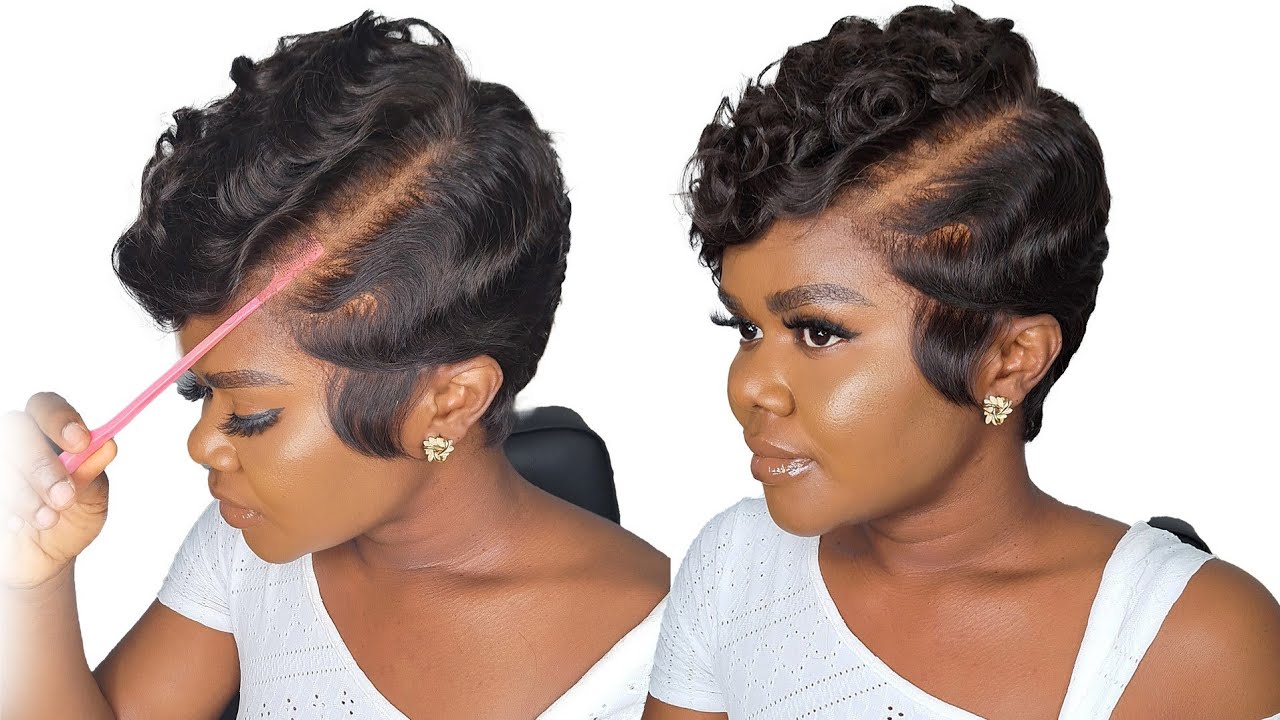 Pixie Cut in 10 minutes/ Detailed Steps - YouTube