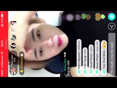 Bigo-Live show girl xinh Hồ My