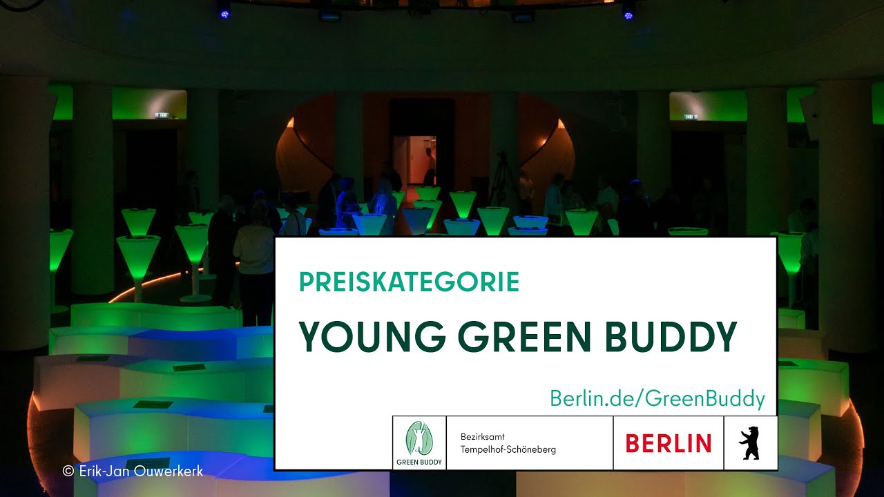 JETZT BEWERBEN für den Green Buddy Award 2023 in der Kategorie Young Green Buddy 💚 - YouTube