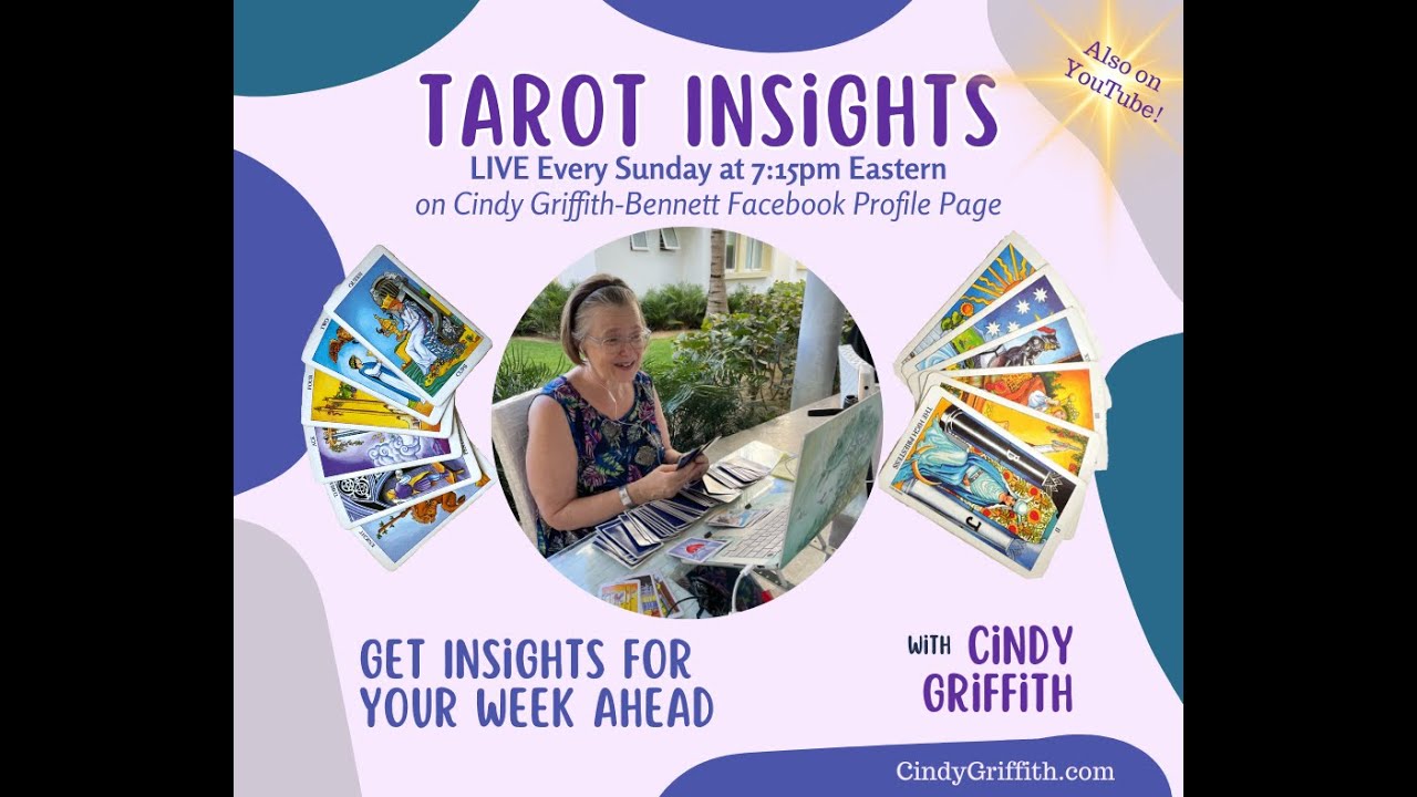 Promo for Tarot Insights with Cindy Griffith - YouTube