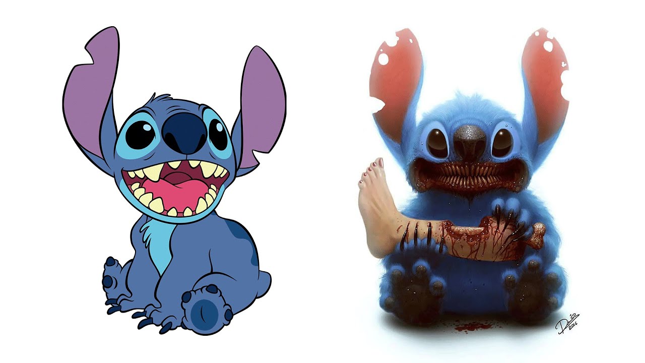 Artists Turn Disney Characters Into Terrifying Monsters That’ll Give ...