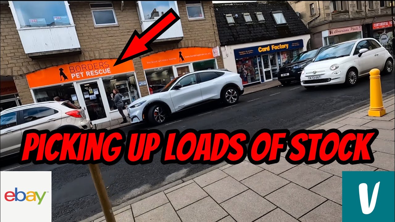 Massive Sourcing Day At The Charity Shops In Galashiels - YouTube