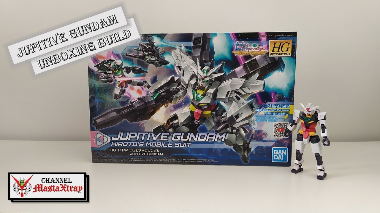 Gundam Unboxing: Jupitive Gundam Unboxing and motion build (original ...