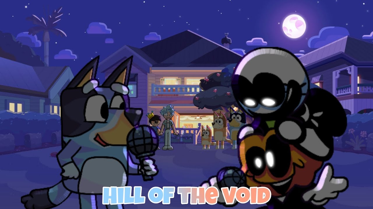 Hills of the void but Bluey vs skid and pump || Friday Night Funkin ...