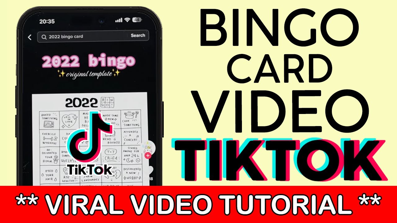 How to Create Viral Bingo Card Trend on Tiktok (2023) - YouTube