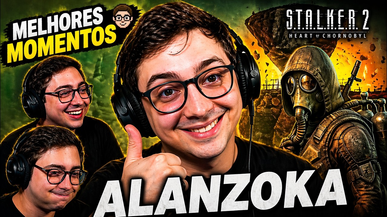 ALANZOKA MELHORES MOMENTOS JOGANDO STALKER 2 - YouTube