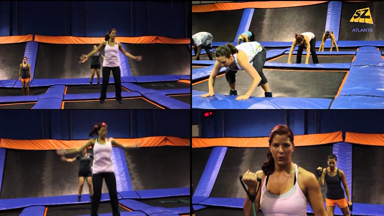 Sky Zone Atlanta - Check Out The Fun! - Suwanee, Georgia - YouTube