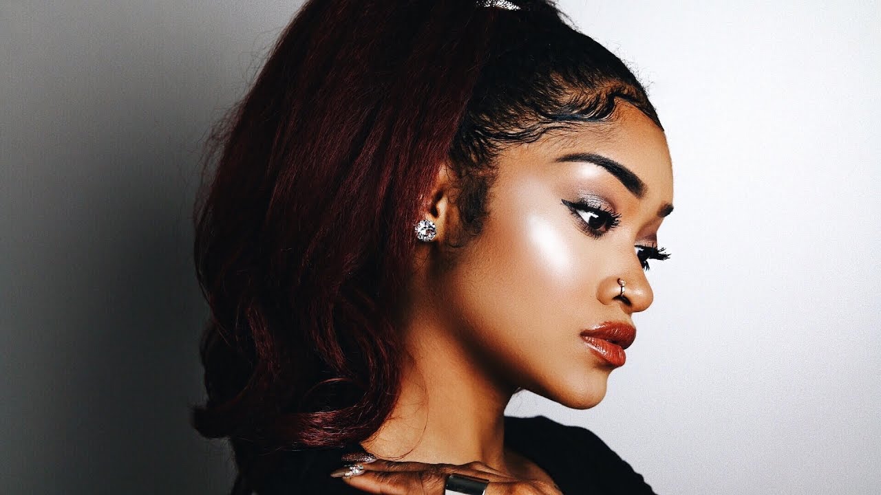 Easy Rose Glowy Holiday Makeup | NO FALSIES! | Bri Hall - YouTube