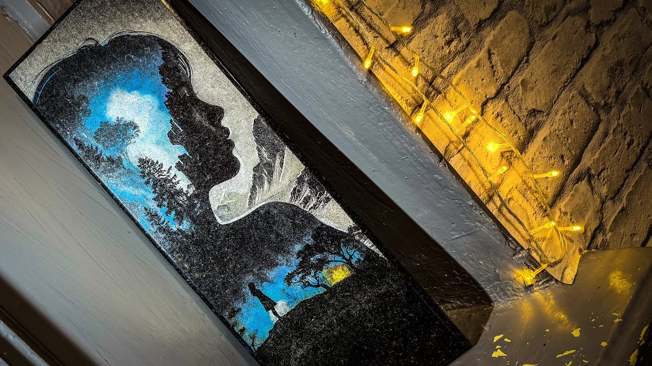 Creating Art on Stone: CNC Engraving and Painting on Granite - YouTube