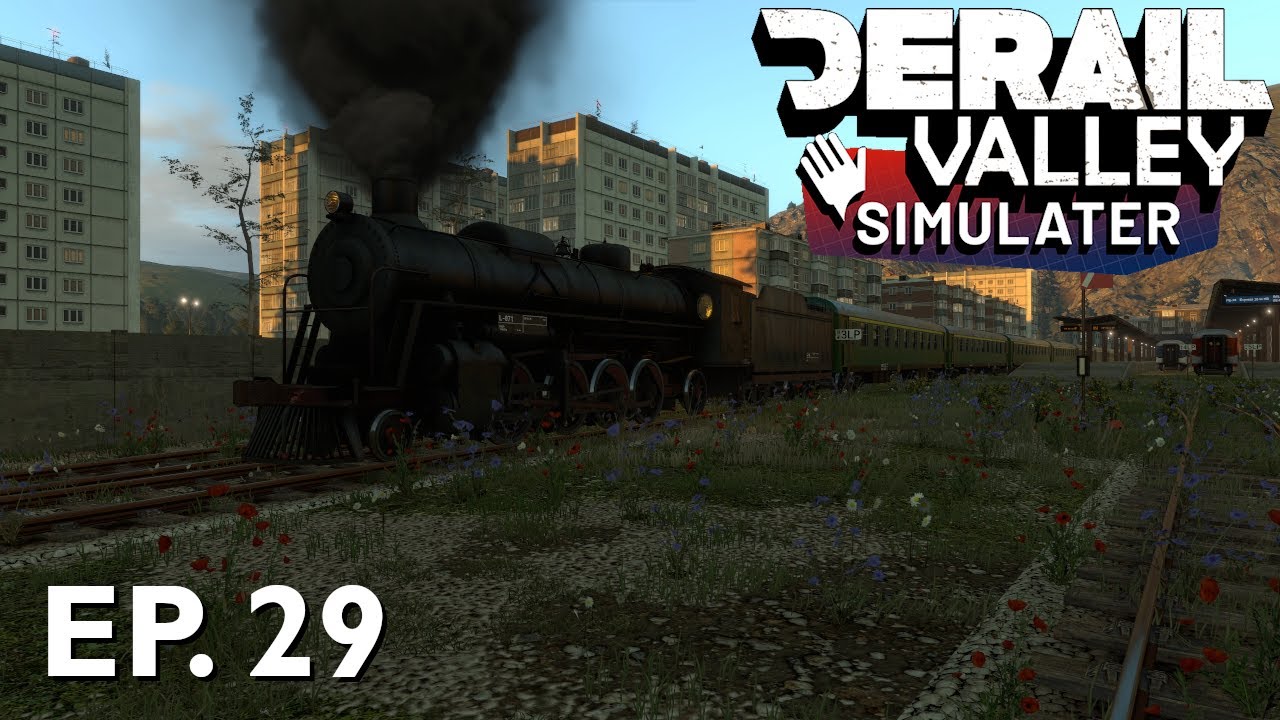 The First Passenger Train Part 3 | Derail Valley Simulator Ep. 29 - YouTube