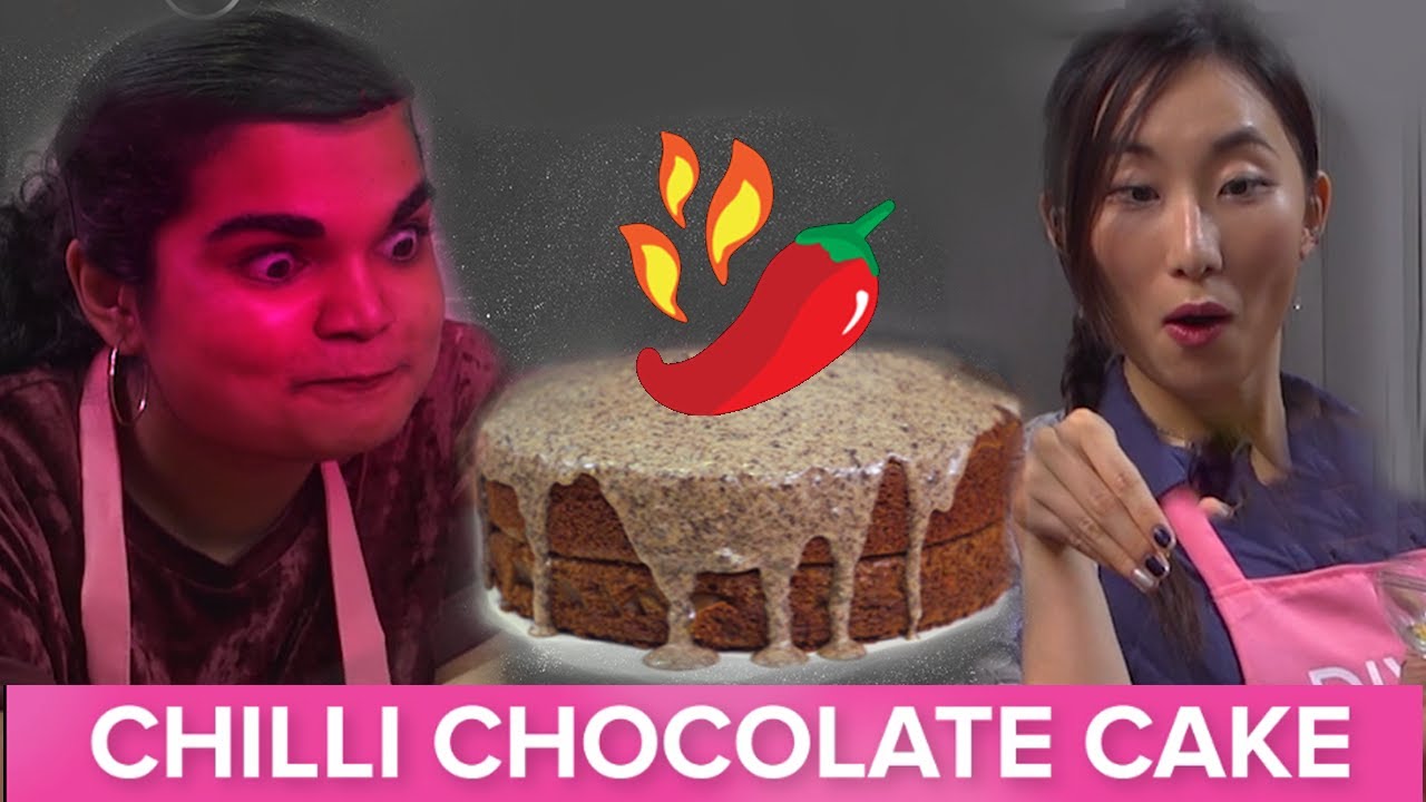 Chilli Chocolate Cake Recipe and Tutorial | DIVA Originals - YouTube