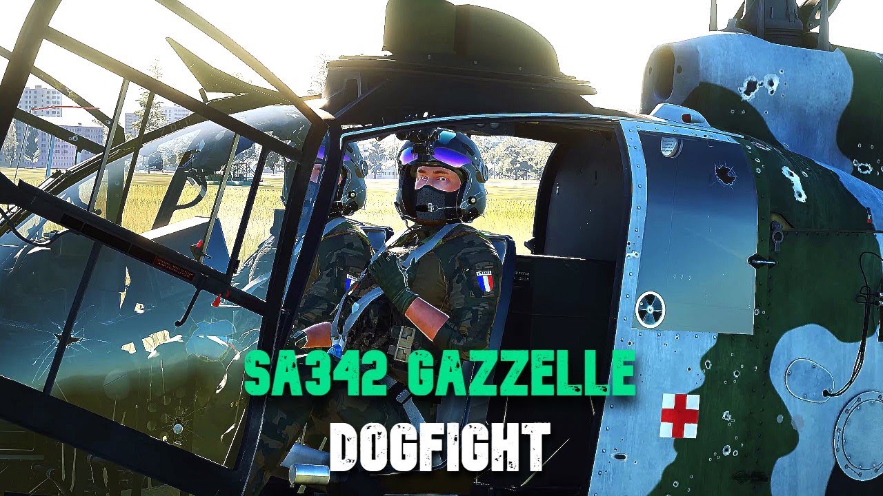 SA342 vs SA342 | Gazelle fight | DCS World | - YouTube