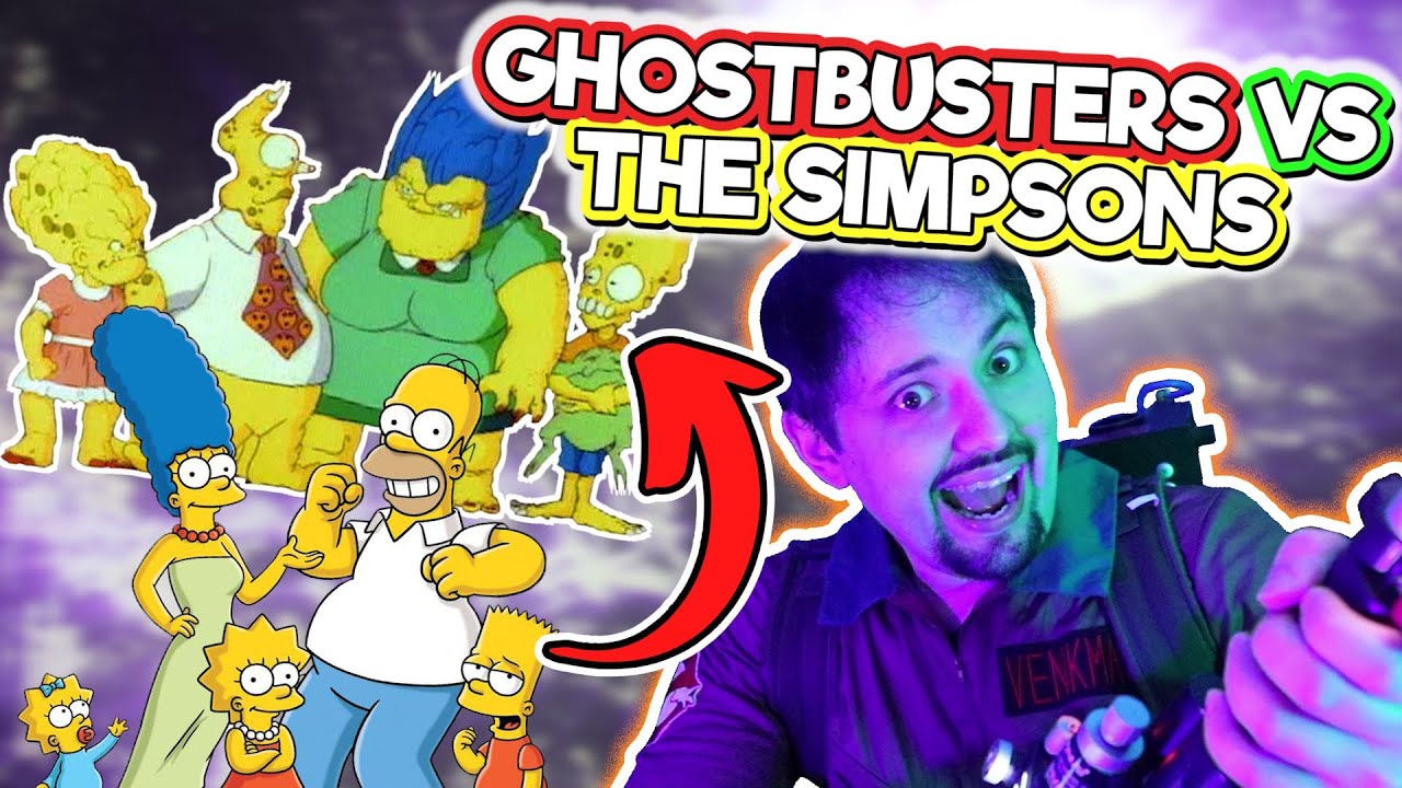 The Ghostbusters VS The Simpsons!? - YouTube