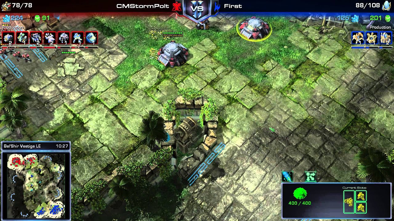 SC2 - Daily Masters - PvT - First vs Polt - YouTube