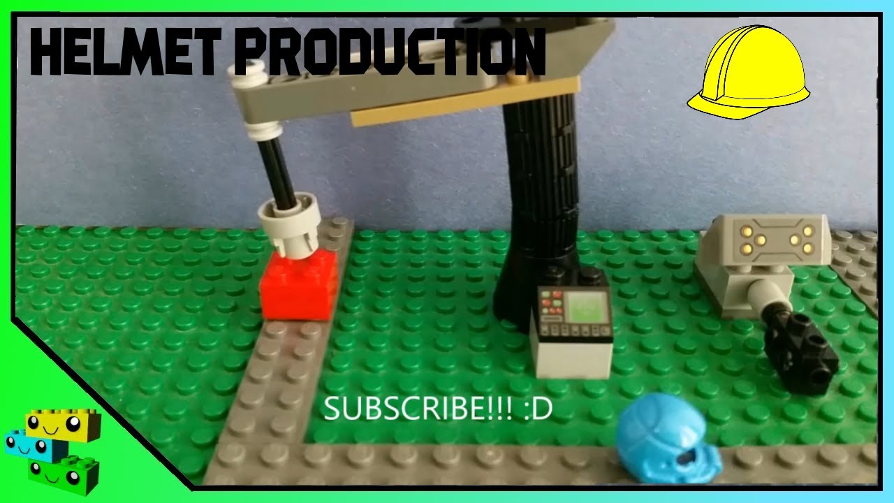 Lego Helmet Production | Quick Builds - YouTube