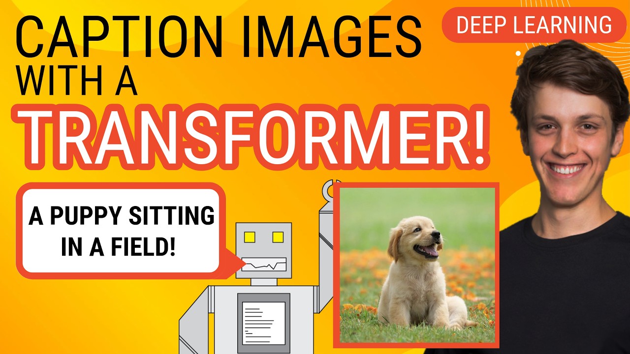 Captioning Images With A Transformer From Scratch Pytorch Deep Learning Tutorial Youtube