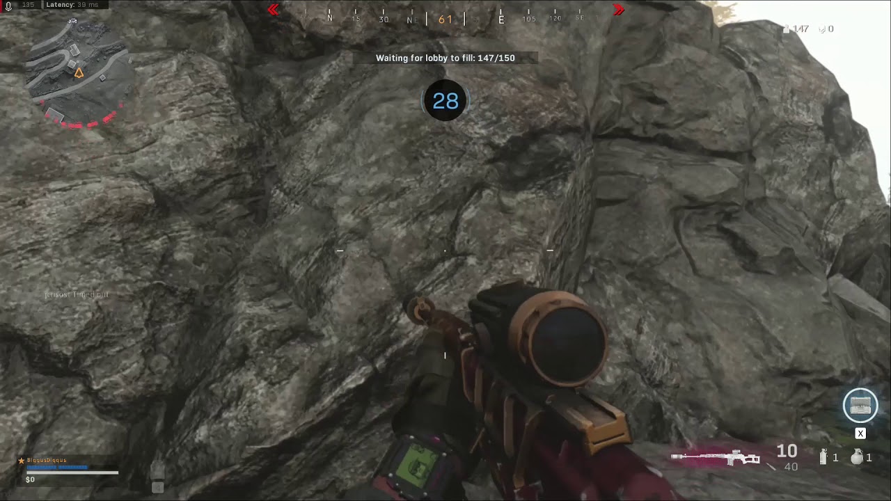 Climbing on Rocks in Warzone - YouTube
