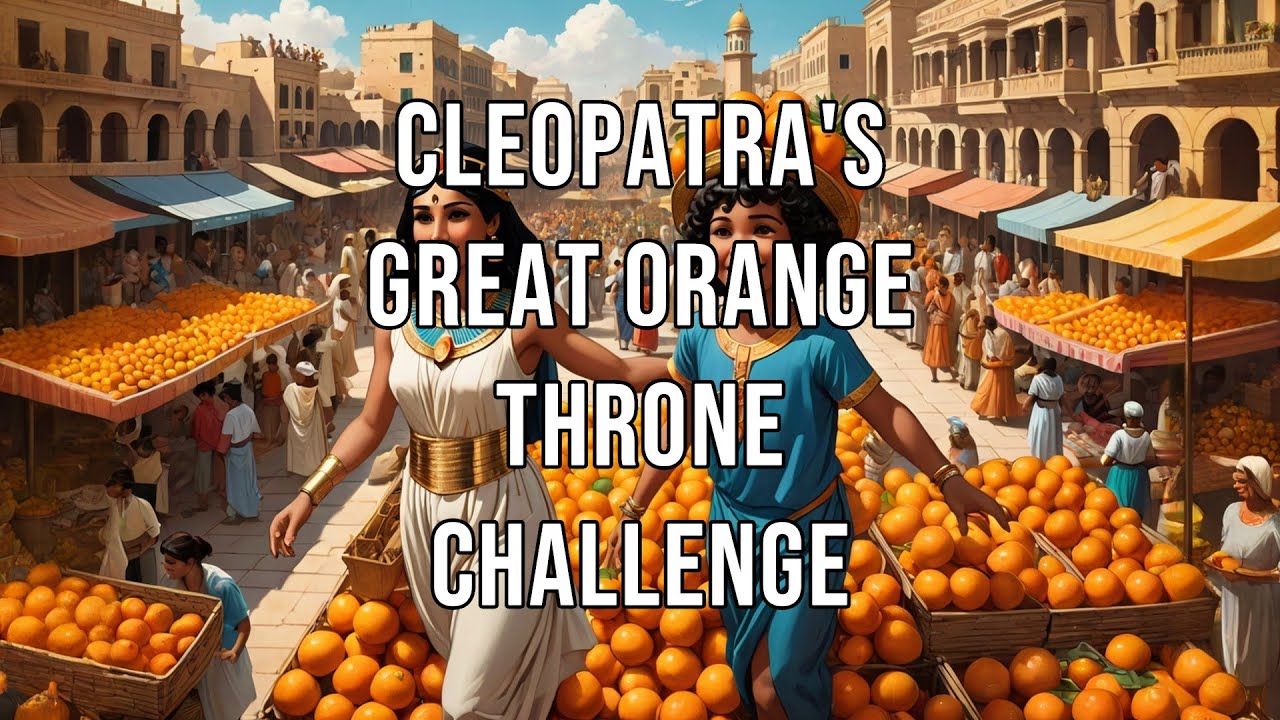 Cleopatra's Great Orange Throne Challenge - YouTube