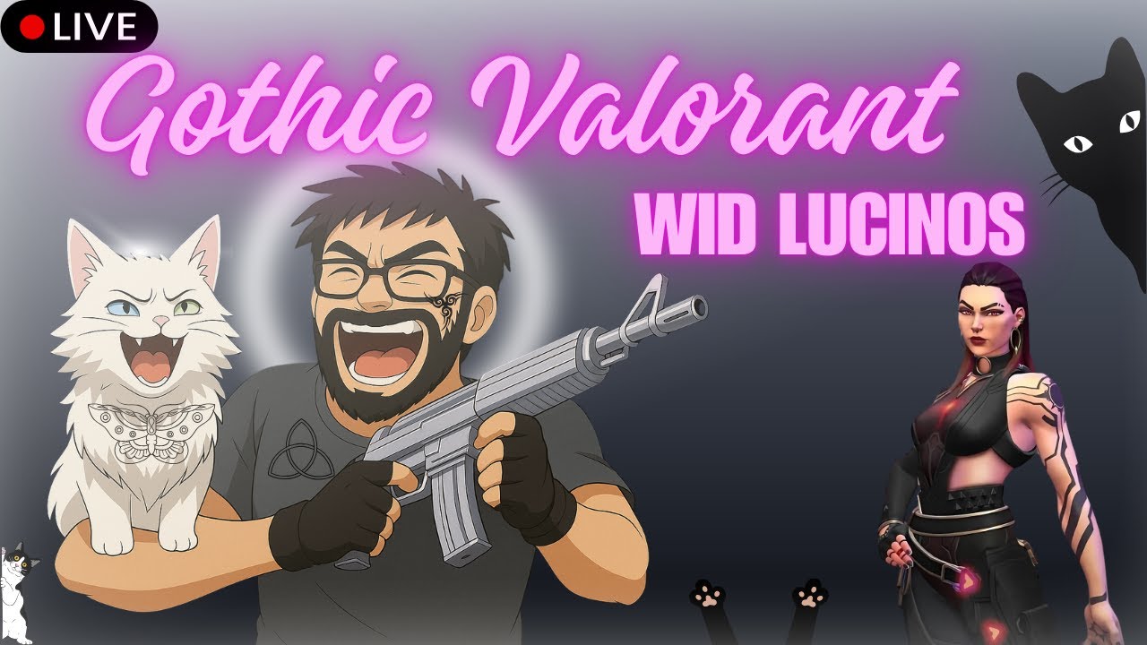 Depressive Valorant Gameplay | Gothic dunno why | LucinosPlays Valorant ...