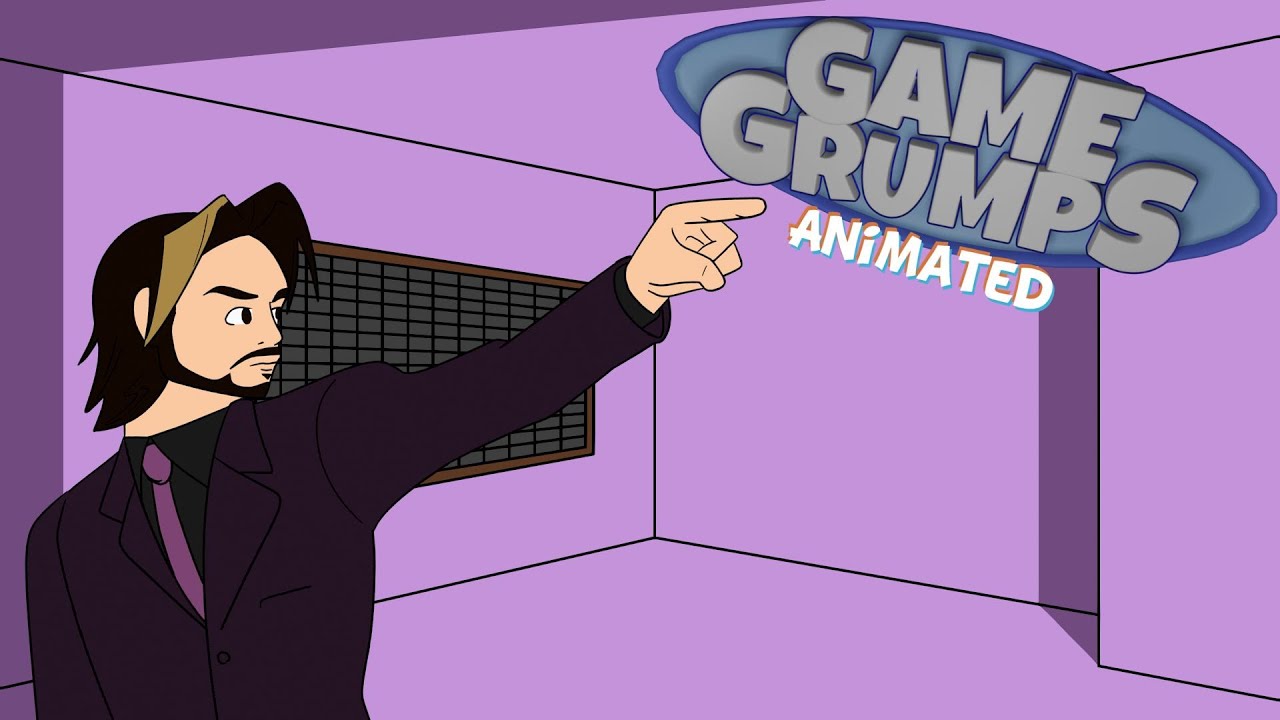 Game Grumps Animated - Arin Fall Down - YouTube