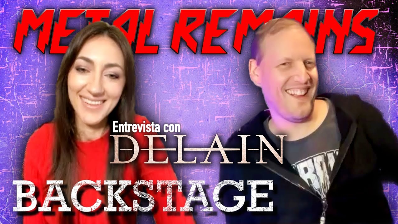 Interview with Diana Leah and Martijn Westerholt from Delain [Backstage ...