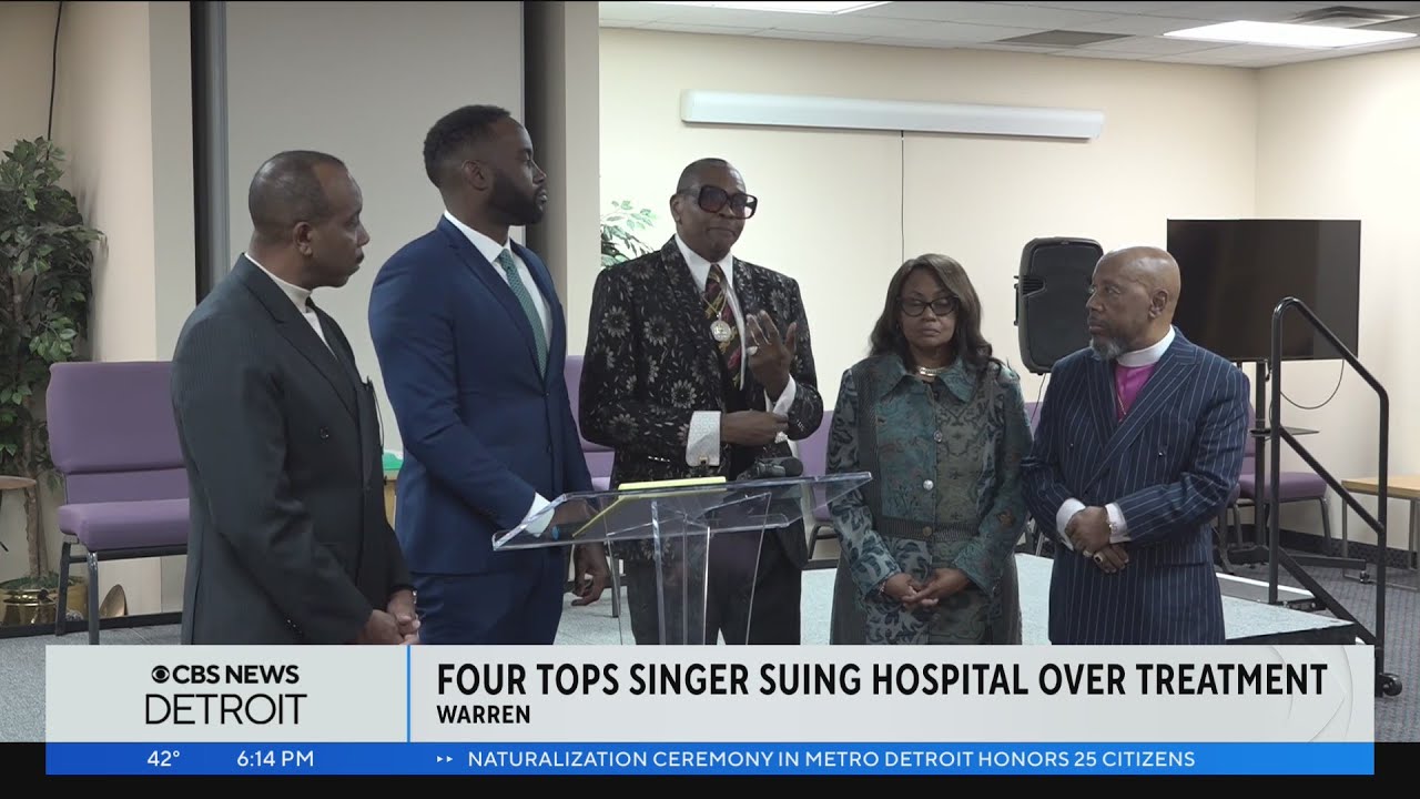 Lead singer of the Four Tops plans to sue Metro Detroit hospital over ...